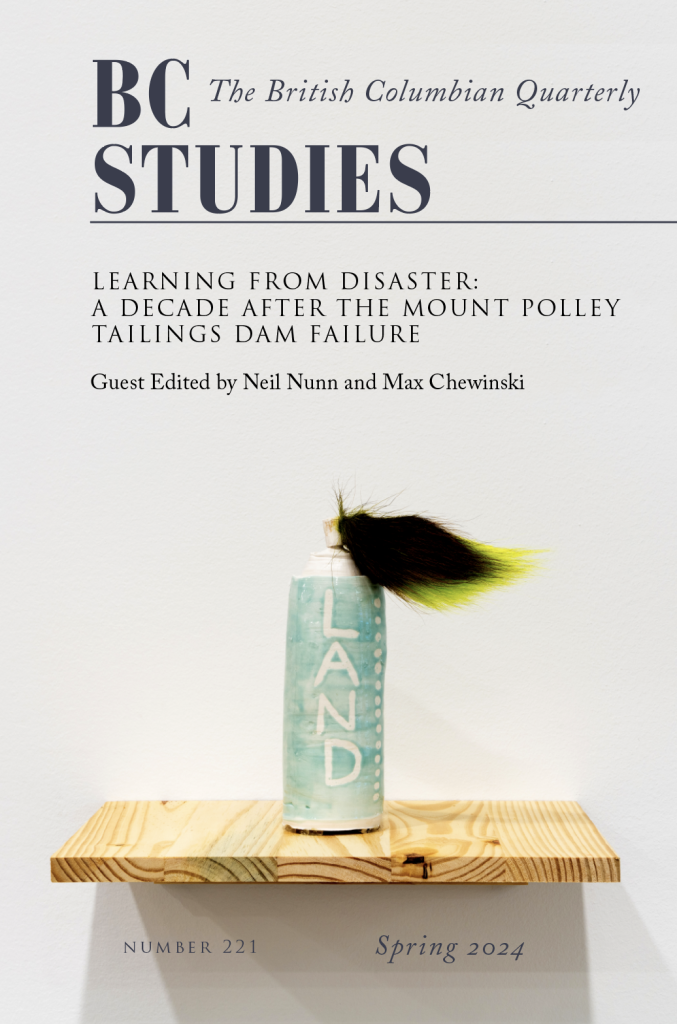 BC Studies no. 221 Spring 2024 | BC Studies